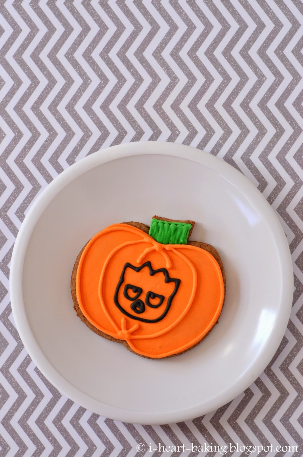i heart baking!: hello kitty jack-o-lantern spice cookies