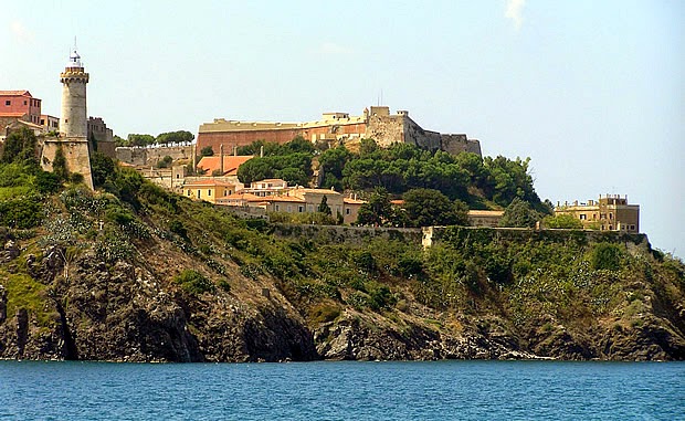 ART and ARCHITECTURE, mainly: Napoleon's island idyll on Elba 1814-15