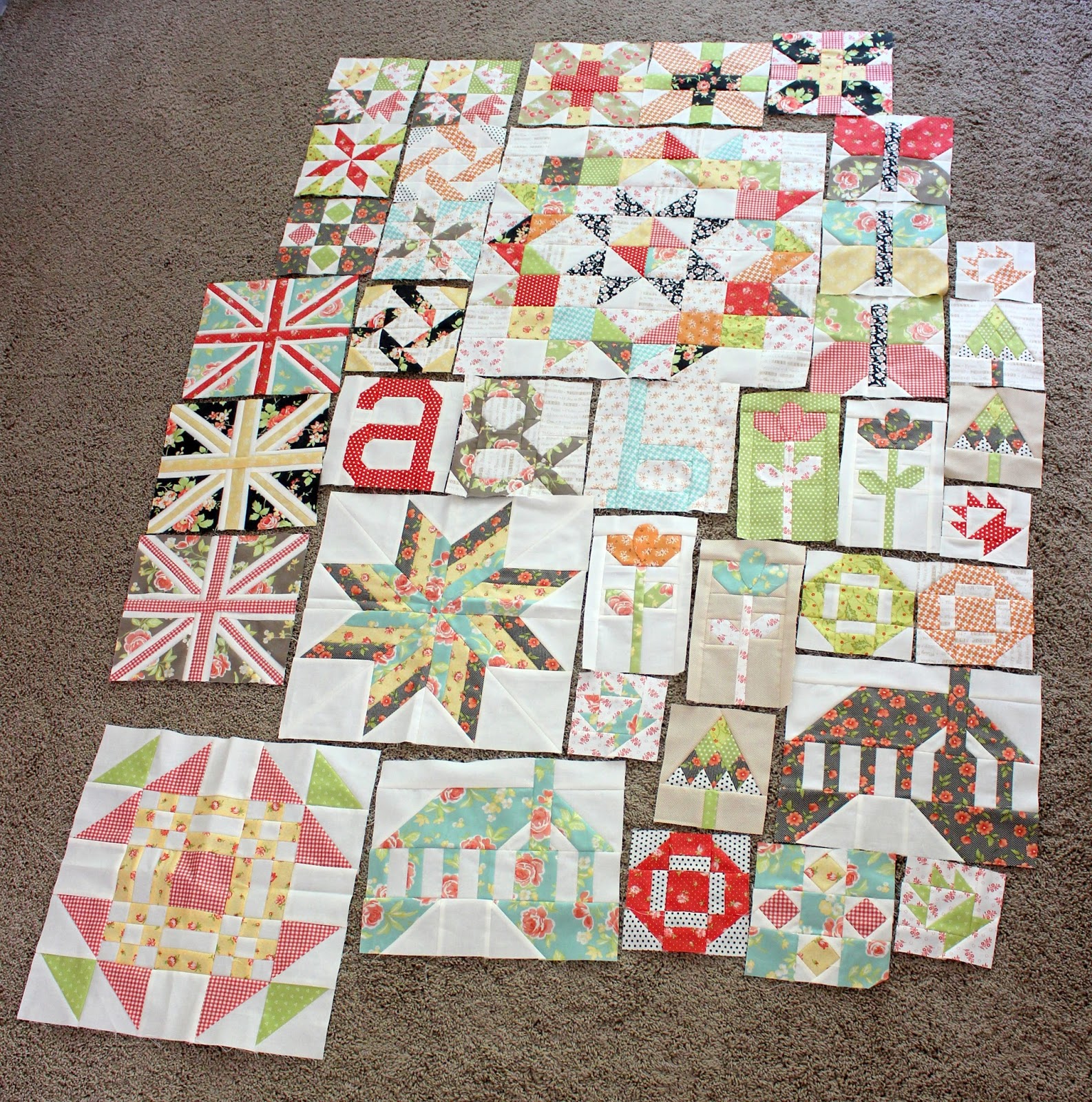 Fig Tree Mystery Sampler, Months 1-6 - Stories from the Sewing Room