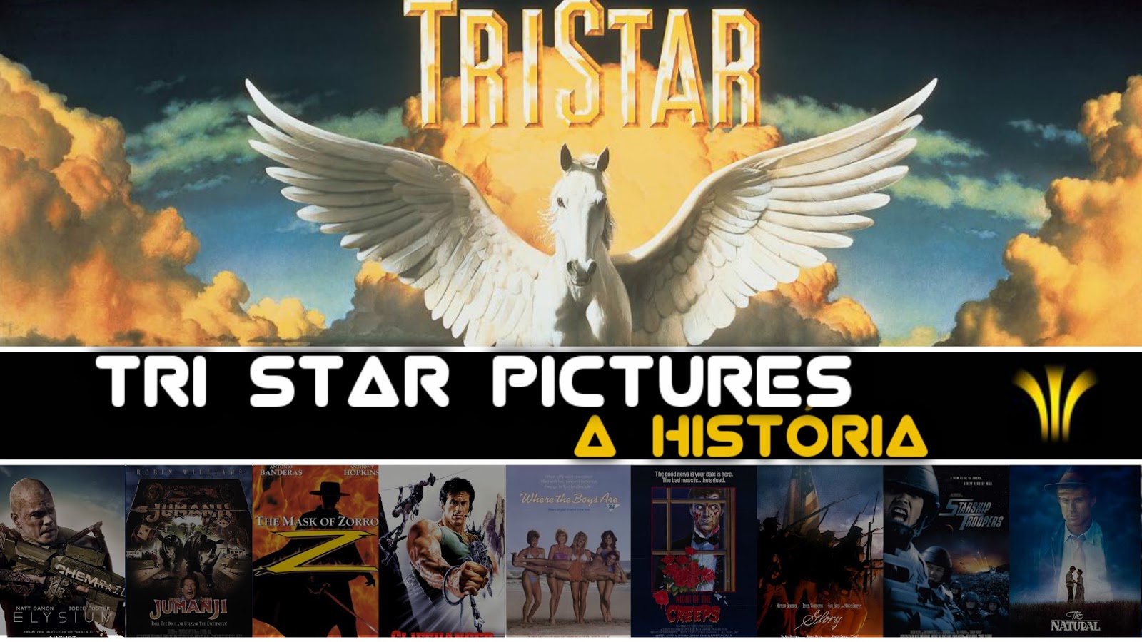 TRI STAR PICTURES - A HISTÓRIA - PIPOCA 3D