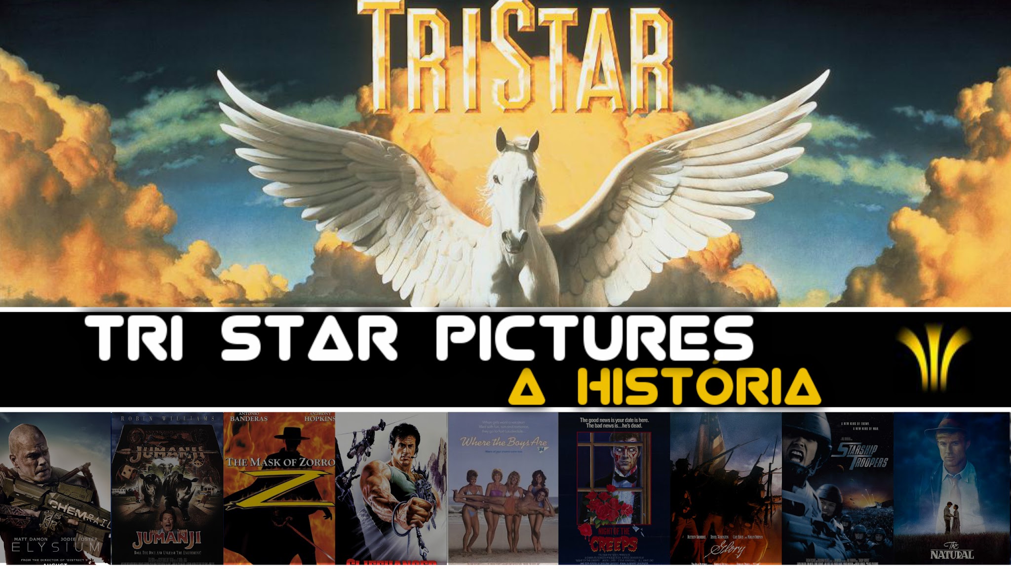 TRI STAR PICTURES - A HISTÓRIA - PIPOCA 3D