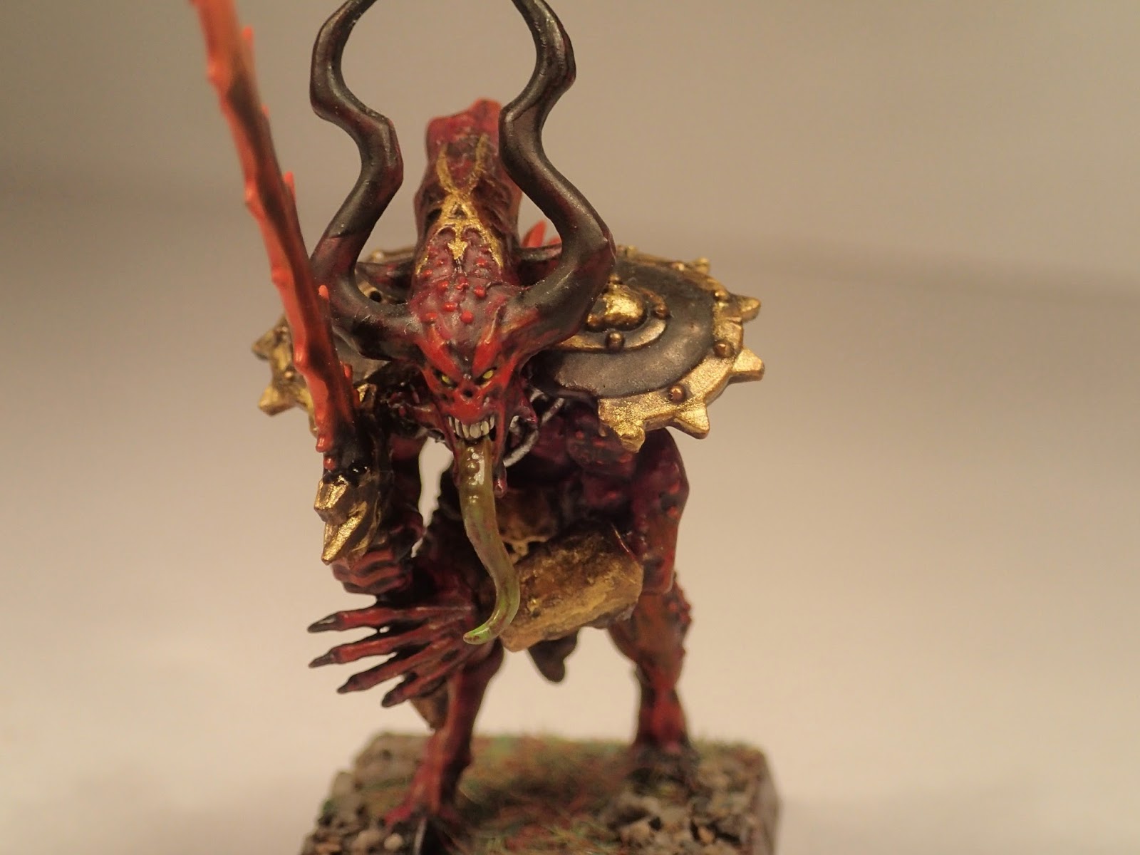The Greater Army of Khorne: Converted Bloodletters in Armour
