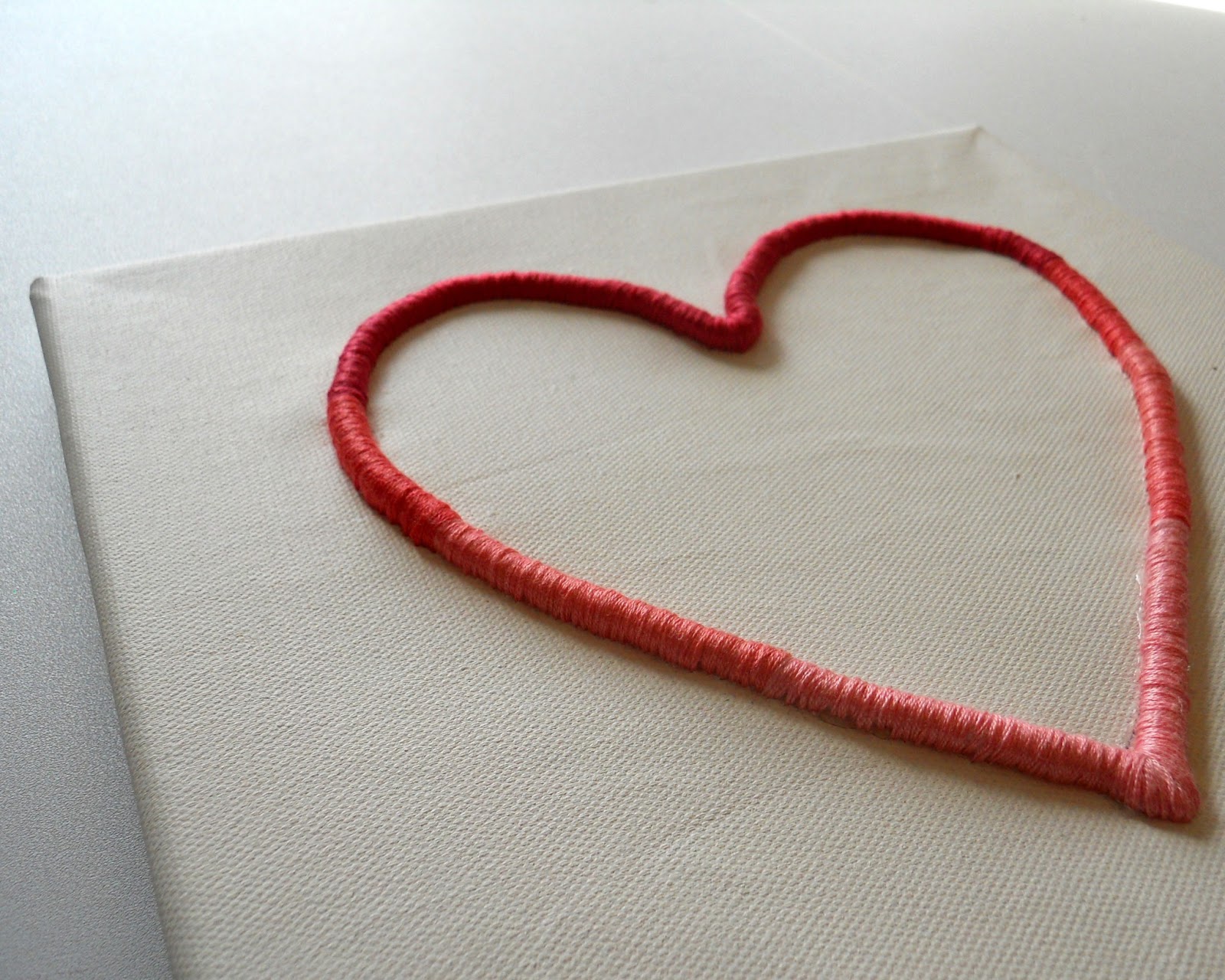 Corner Window Crafts: Valentine Art: Raised Embroidery