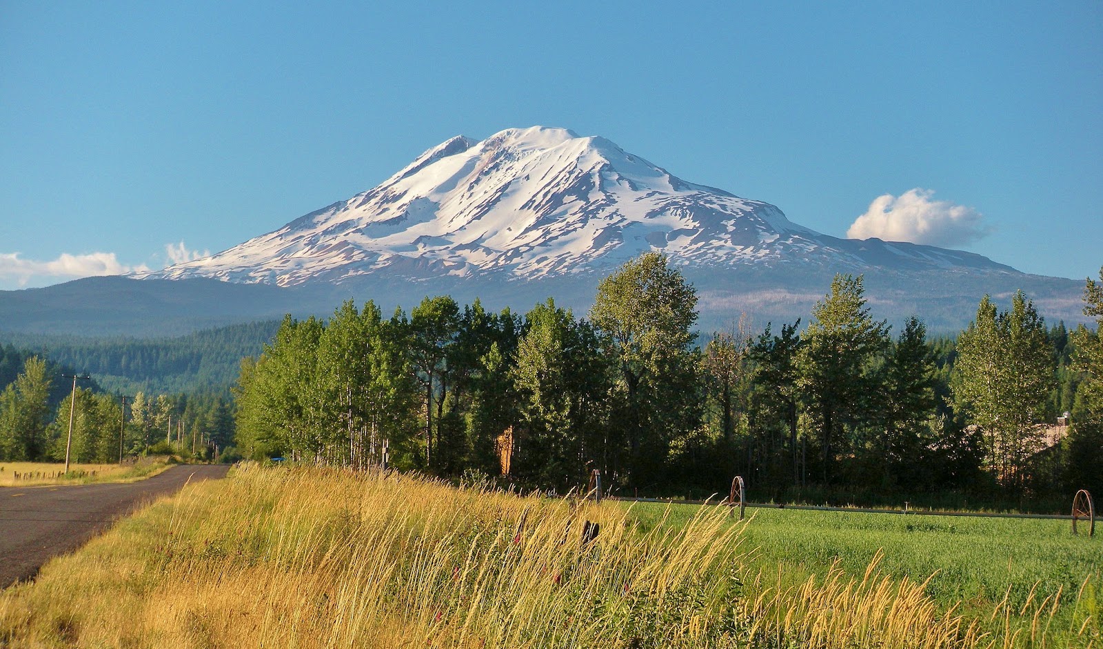Life is a mountain.: Mt. Adams, WA