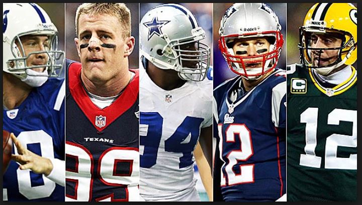 World Most Popular NFL Players Ranking The Best Ever in NFL History ...