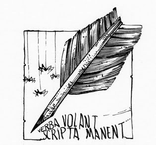 jirones de existencia: Verba volant, scripta manent