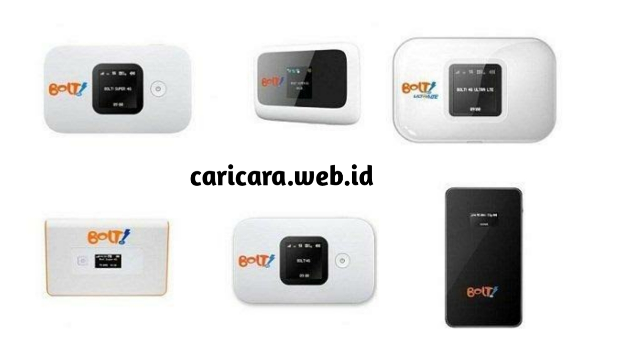3 Jenis Modem BOLT 4G dan Cara Unlock Terbaru Di jamin Work - Caricara ...