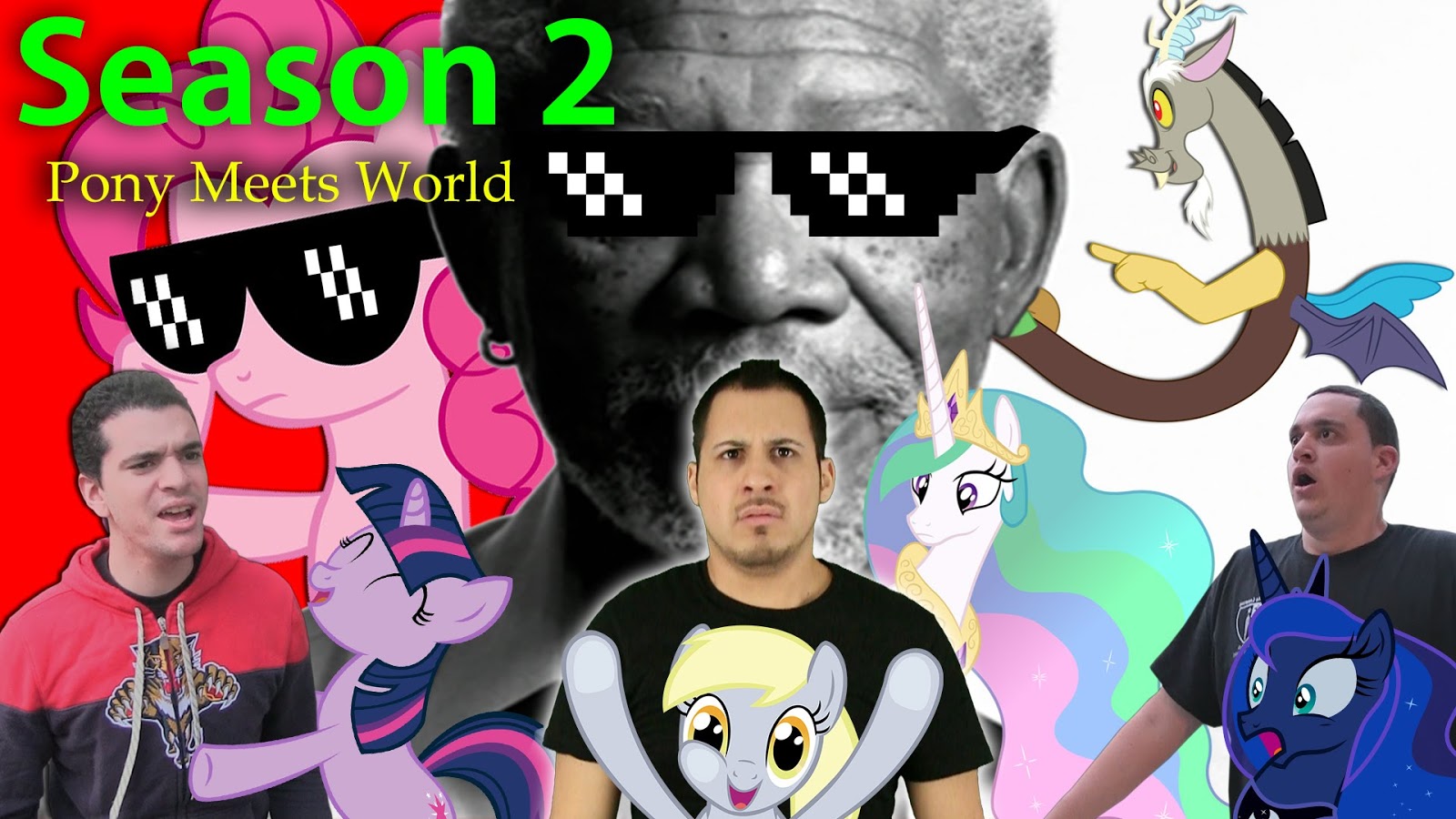 Equestria Daily - MLP Stuff!: Pony Meets World - Live Action Pony Video