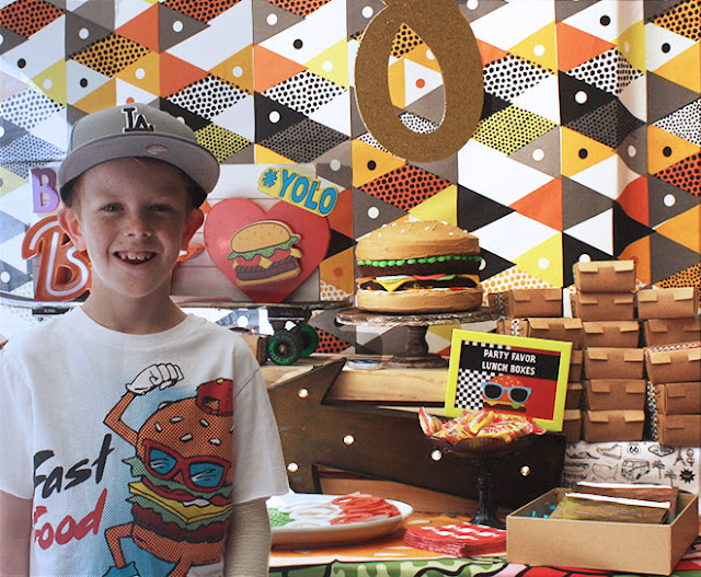 Miss Party Mom: A Burger Themed Birthday Party!