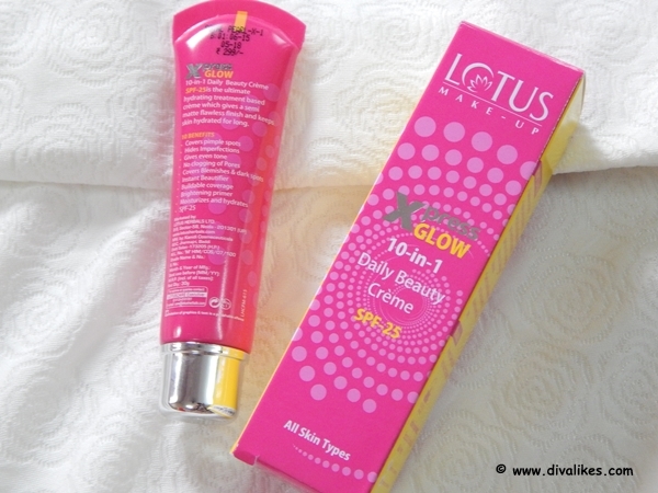 Lotus Make-Up Xpress Glow 10-In-1 Daily Beauty Crème SPF 25 Review ...