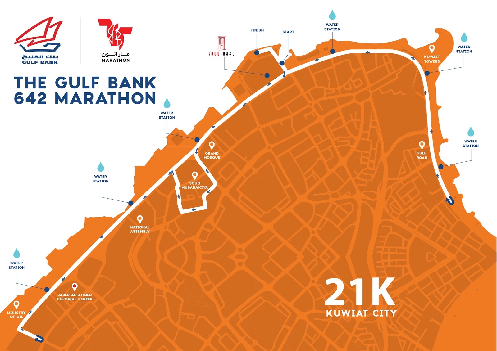 Things related to Kuwait: Running in Kuwait - Marathons 2017