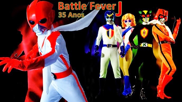MUNDOTOKU: BATTLE FEVER J - 35 ANOS: BATTLE FEVER ROBÔ
