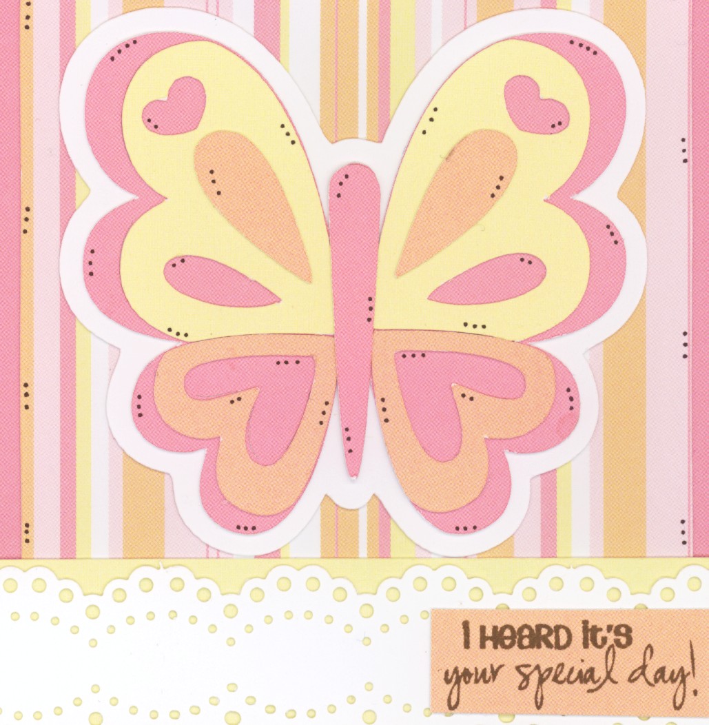 Glora's Crafts: Spring Birthday Card