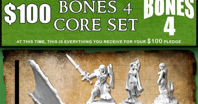 Tabletop Fix: Reaper Miniatures - Bones 4 Kickstarter Launch