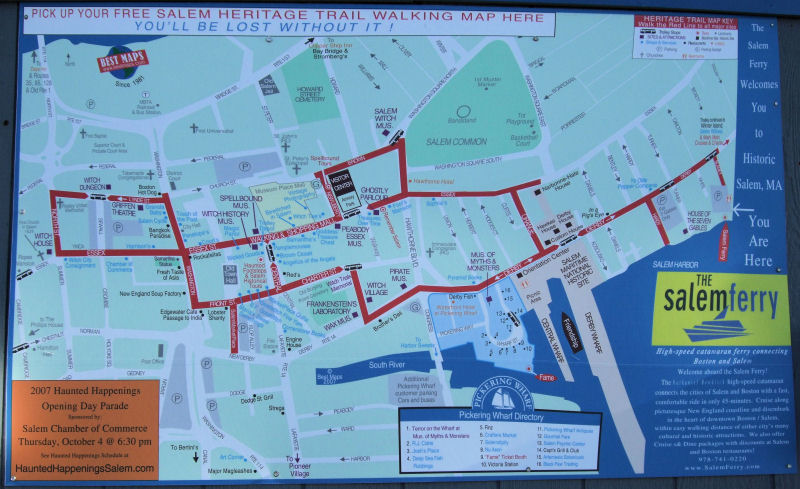 guillaume et leo au pays des cariboux: Boston : Pâques 2011 Salem