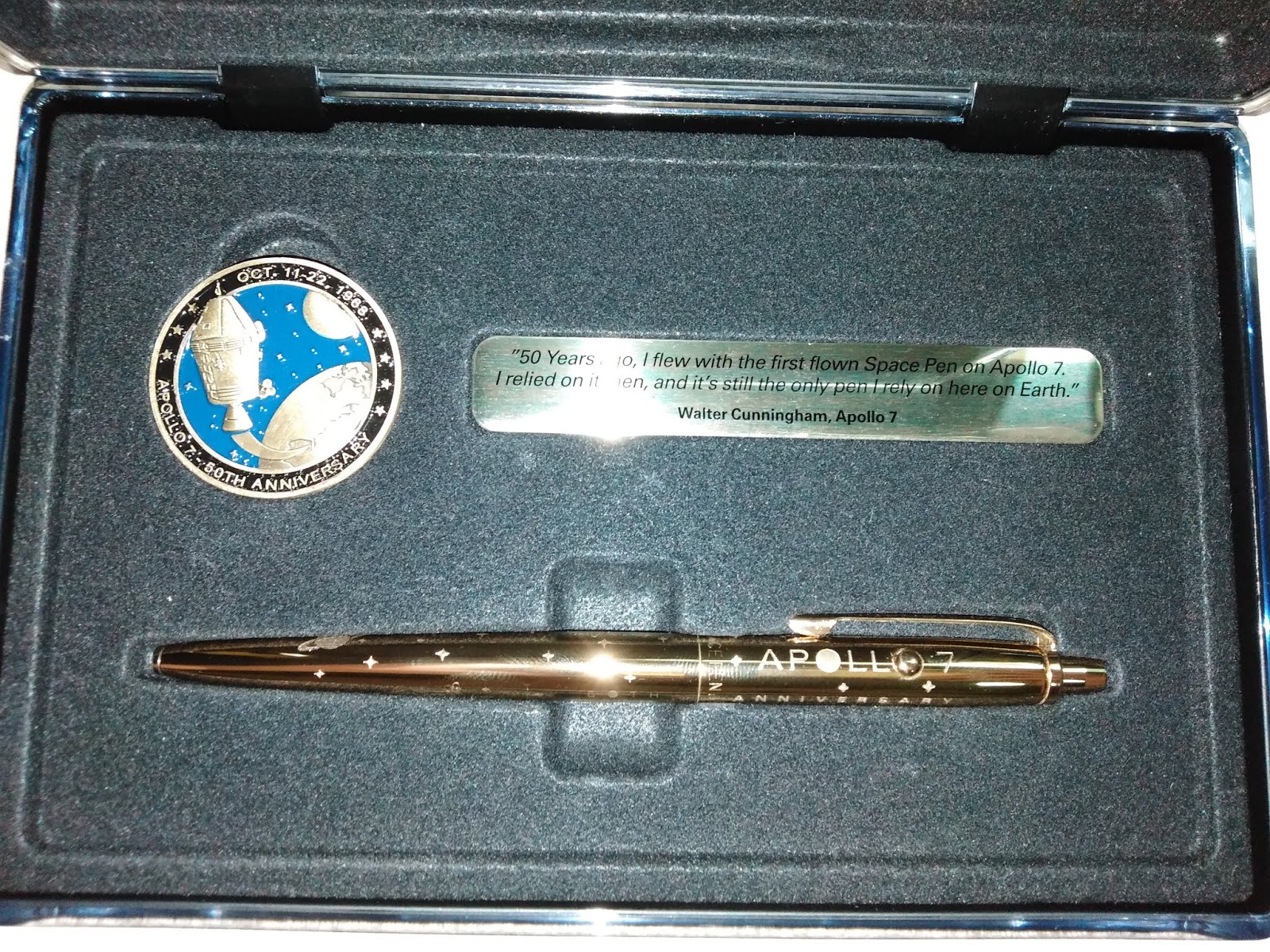 Pen Vault and Ink Cellar : Collection: AG7-LE Limited Edition Apollo 7 ...