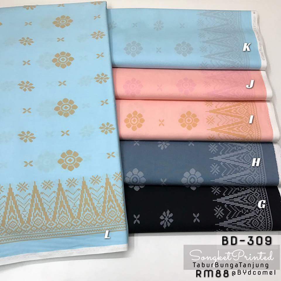MAF Fashion & Beauty House : SONGKET TABUR BUNGA TANJUNG BD-309