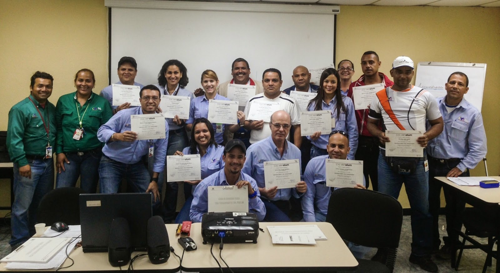 Venalum: Trabajadores de CVG Venalum se capacitan en Seguridad Básica