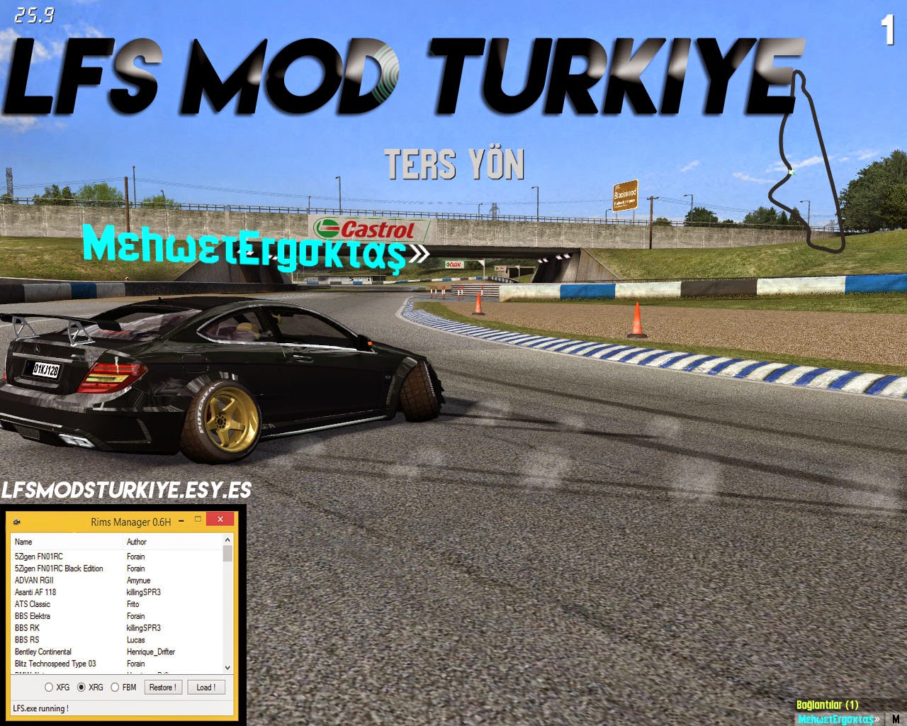 LFS-Tweak Rims Manager 0.6H ~ LFS Mod Türkiye