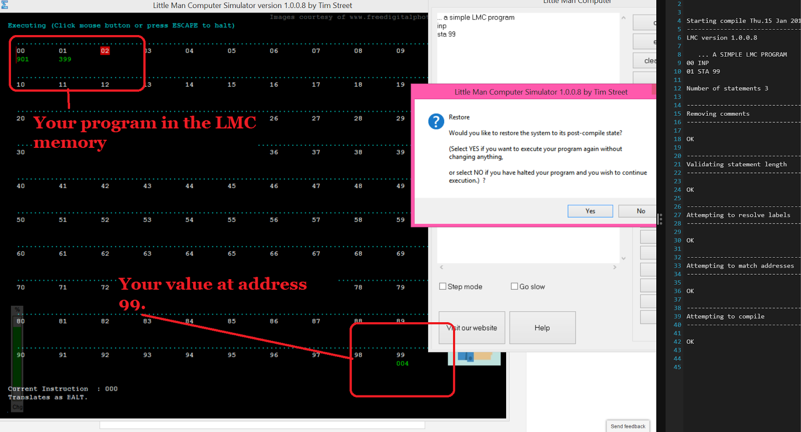 Getting started with the Little Man Computer (post #01) - Superdecade Games