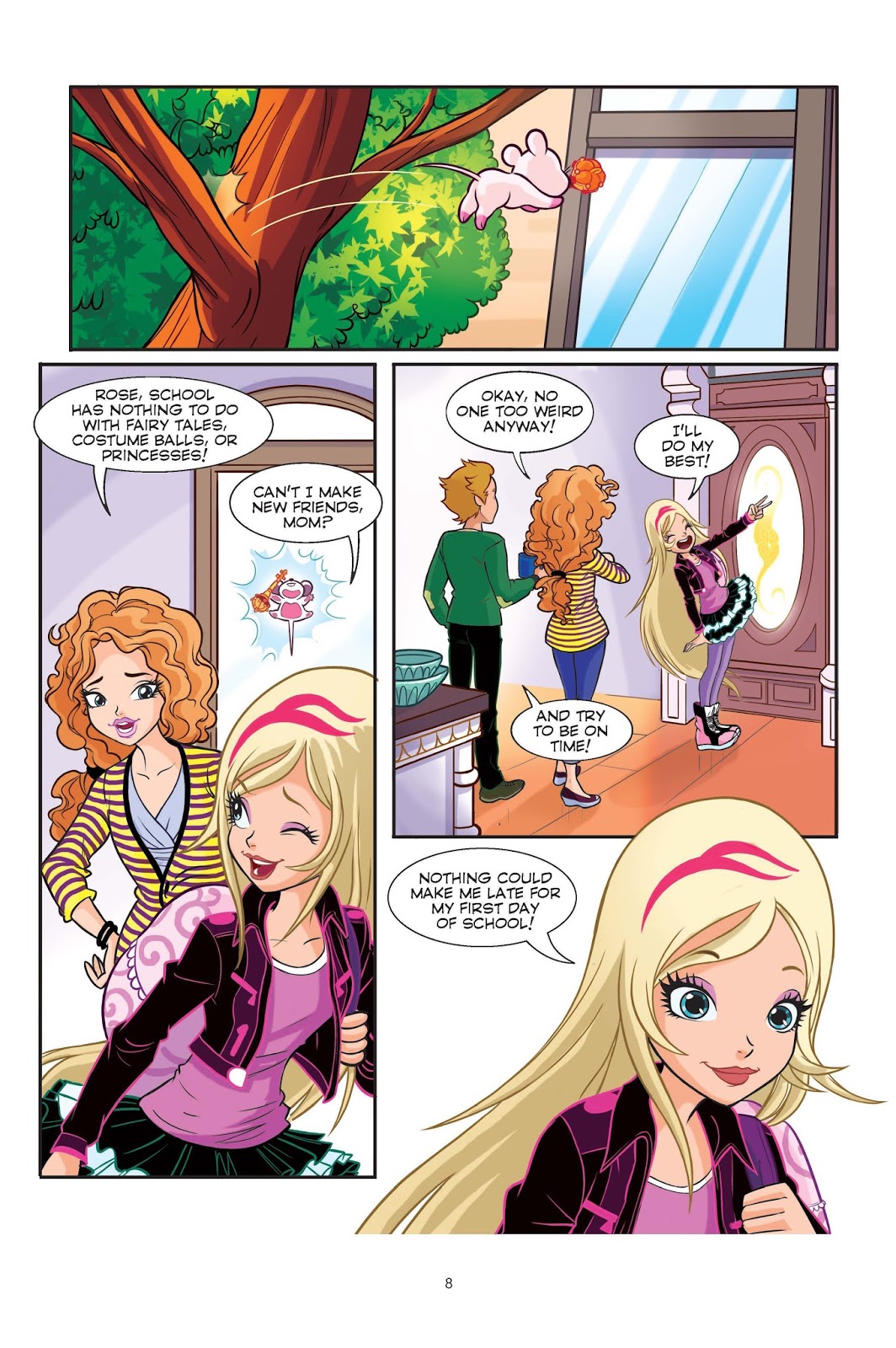 Regal Academy cómic "A School for Fairy Tales" - ADELANTO - Regal ...