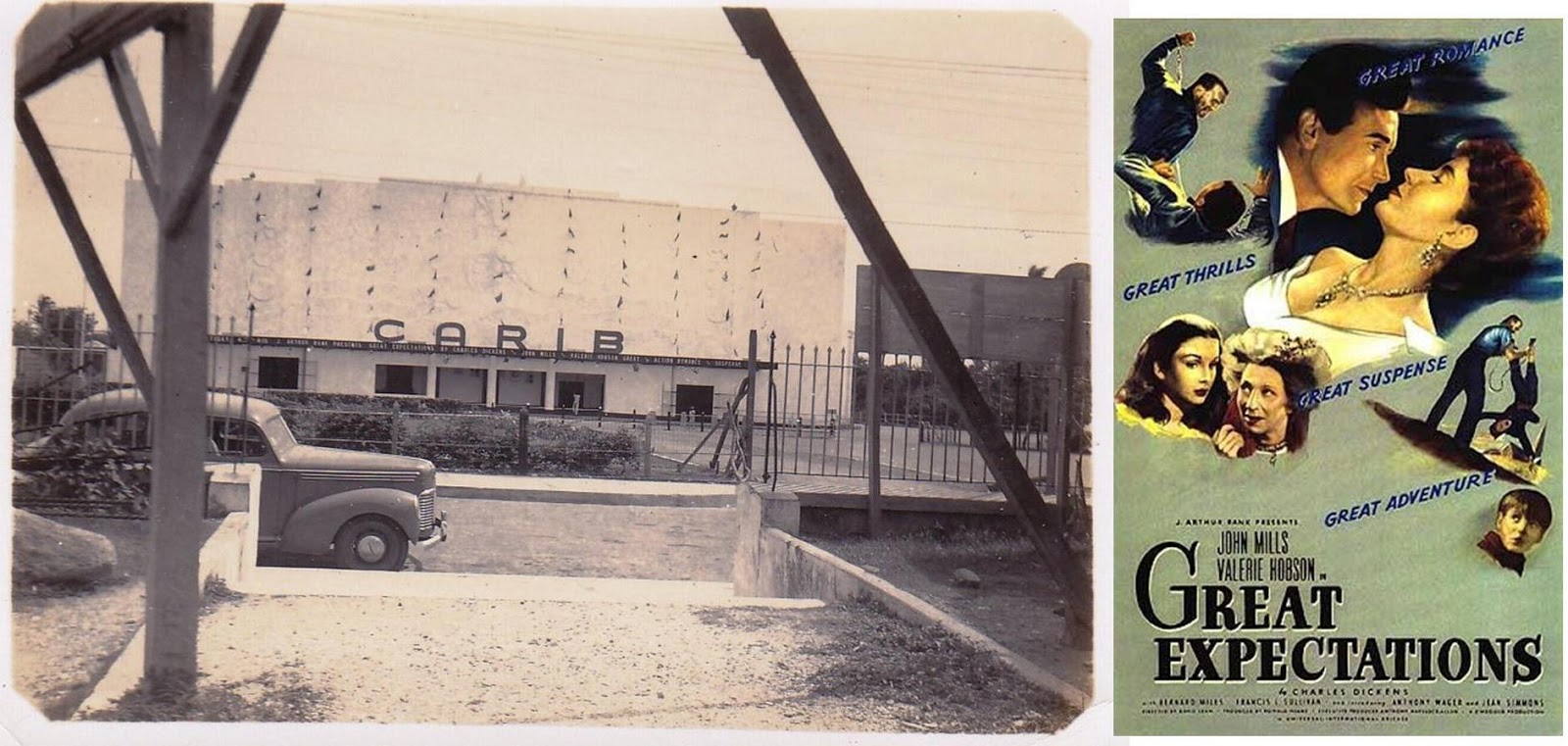 JAMAICA HISTORICAL INFORMATION: Carib Cinema