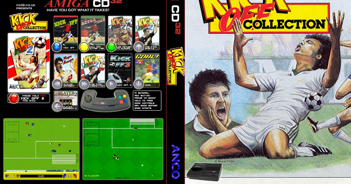 Dony's (not only) New Stuff for Old Computers: Kick Off Collection για CD32