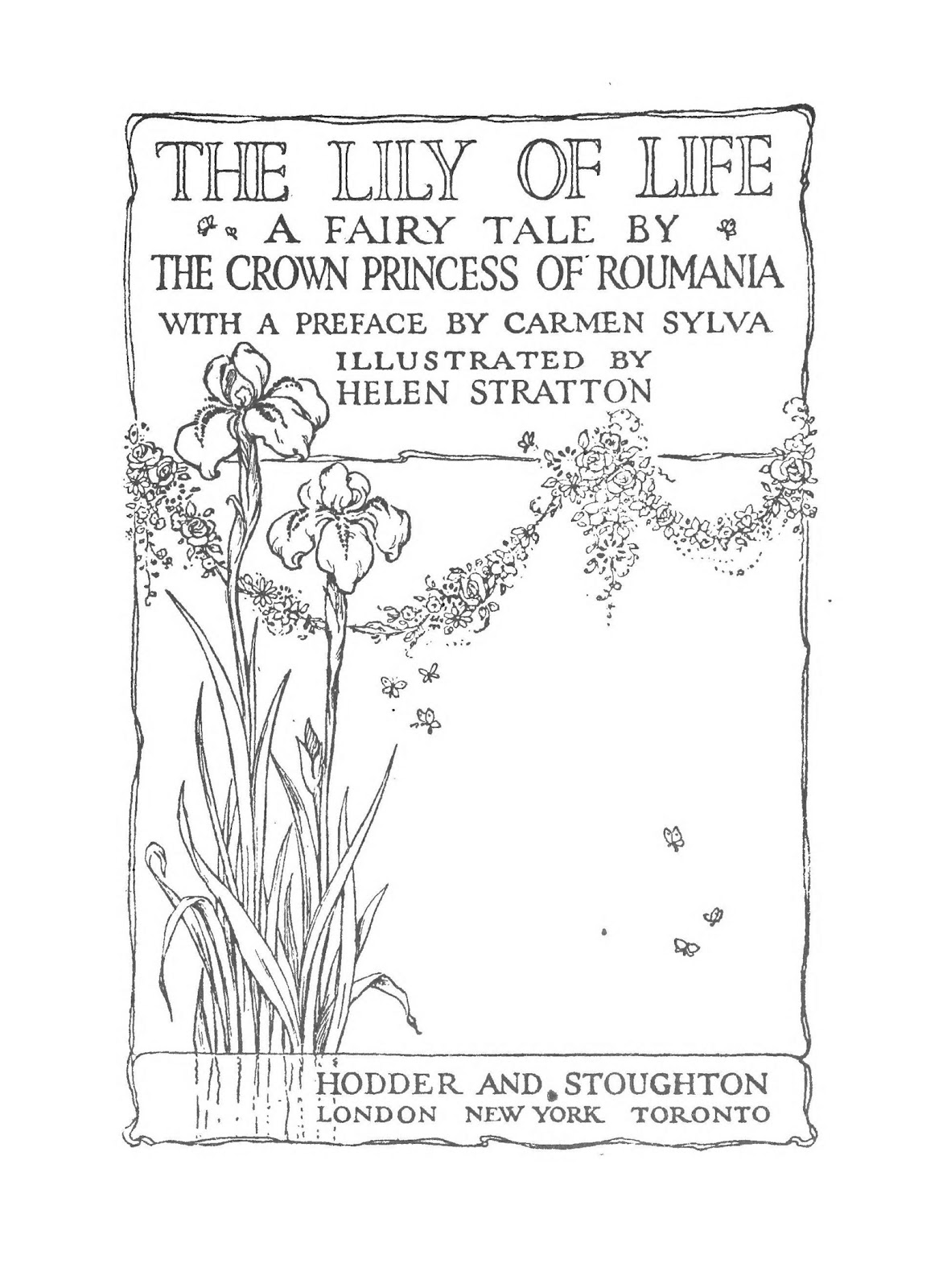 Art of Narrative: Helen Stratton ~ The Lily of Life ~ 1913