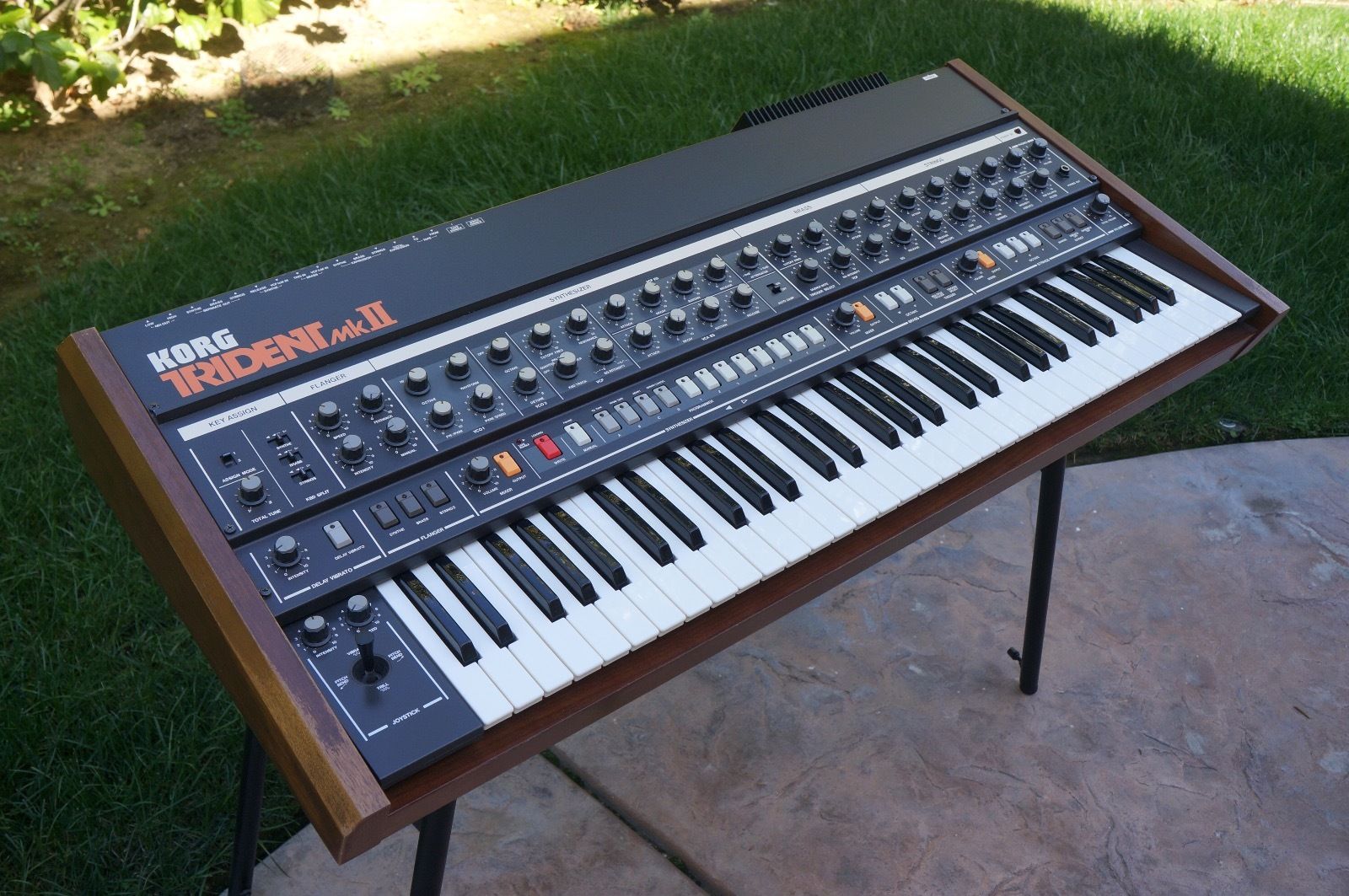 MATRIXSYNTH: Vintage Korg Trident Mk II Analog Synthesizer