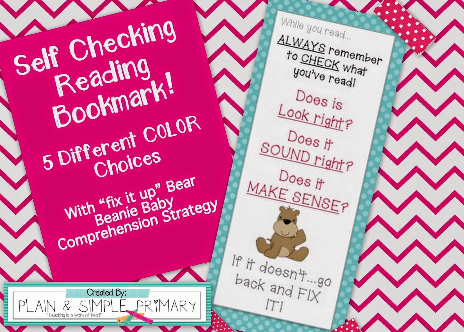 Plain and Simple Primary: Cross Checking Bookmark