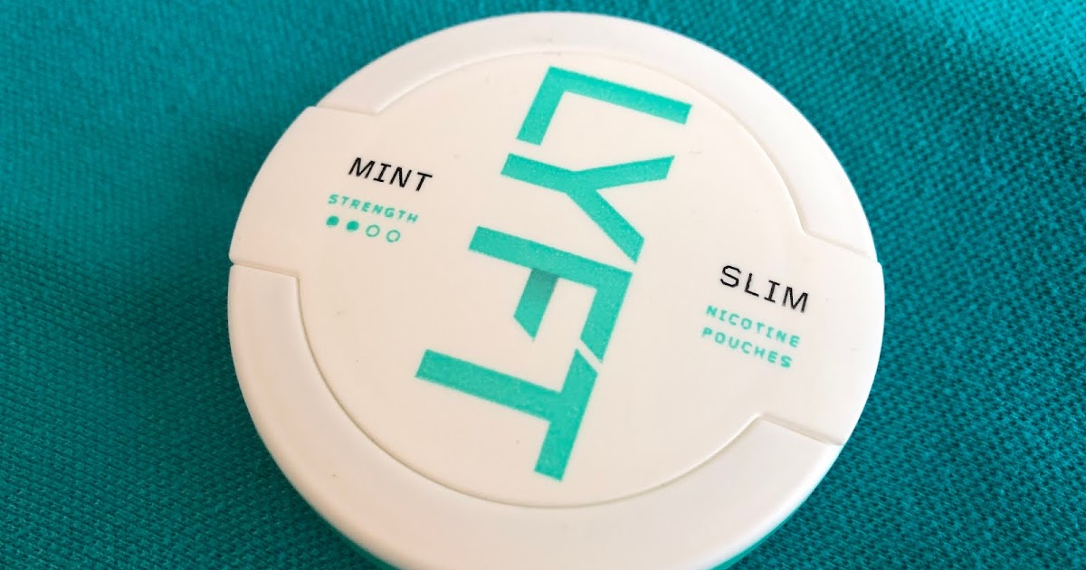 Lyft Nicotine Pouches: Mint - Review (Discontinued). 4 February 2019.