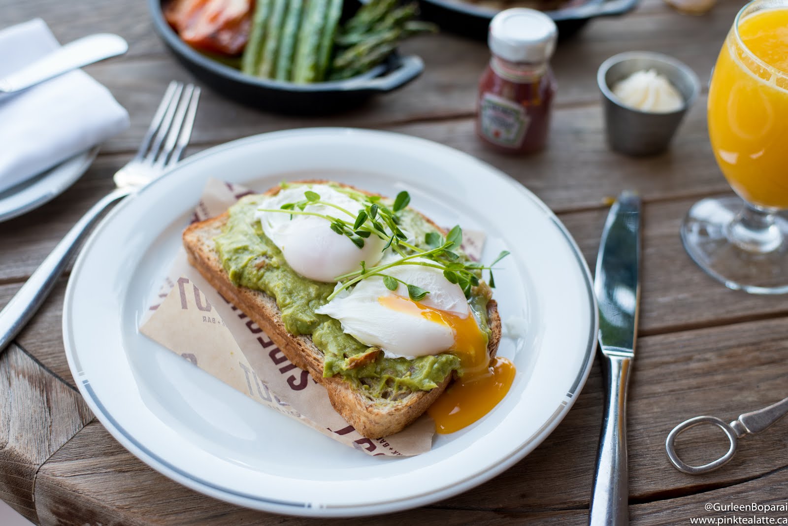 Pink Tea Latte: Four Seasons Resort Whistler Balcony Breakfast