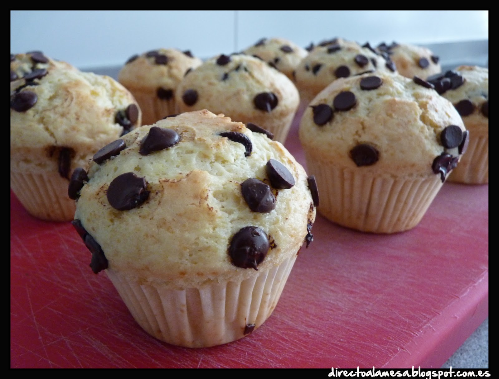 Directo a la Mesa: Muffins express de vainilla y chocolate