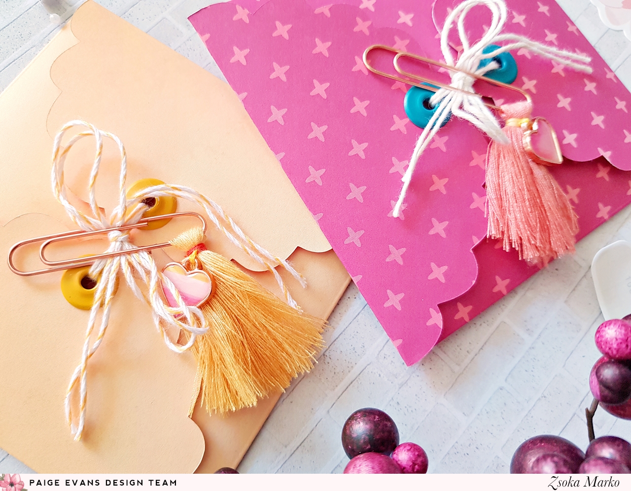 A pocket full of scrap: Whimsical card duo - project for the Paige ...