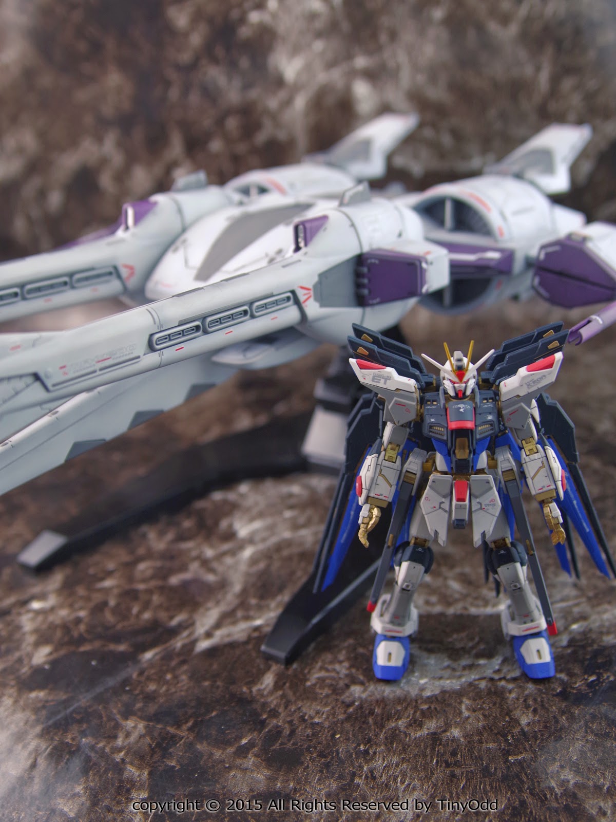 GUNDAM GUY: RG 1/144 Strike Freedom Gundam + Meteor Unit - Painted Build