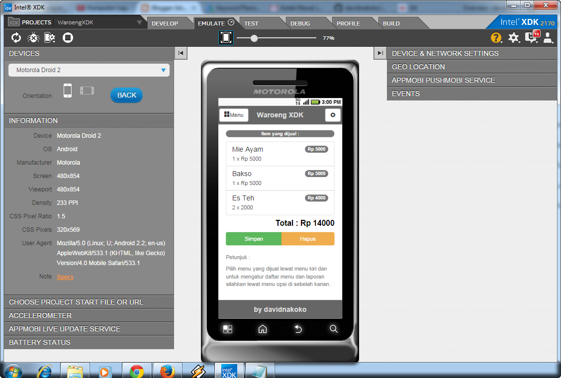 Tutorial Cross Platform Mobile Application untuk Penjualan menggunakan ...