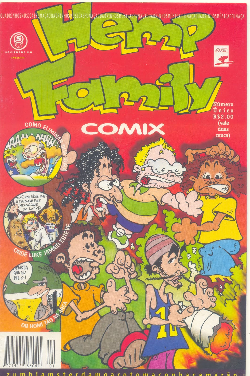 Tarati Taraguá: Hemp Family Comix