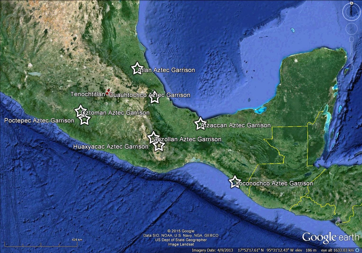 BOOK of MORMON RESOURCES: Aztec Garrisons