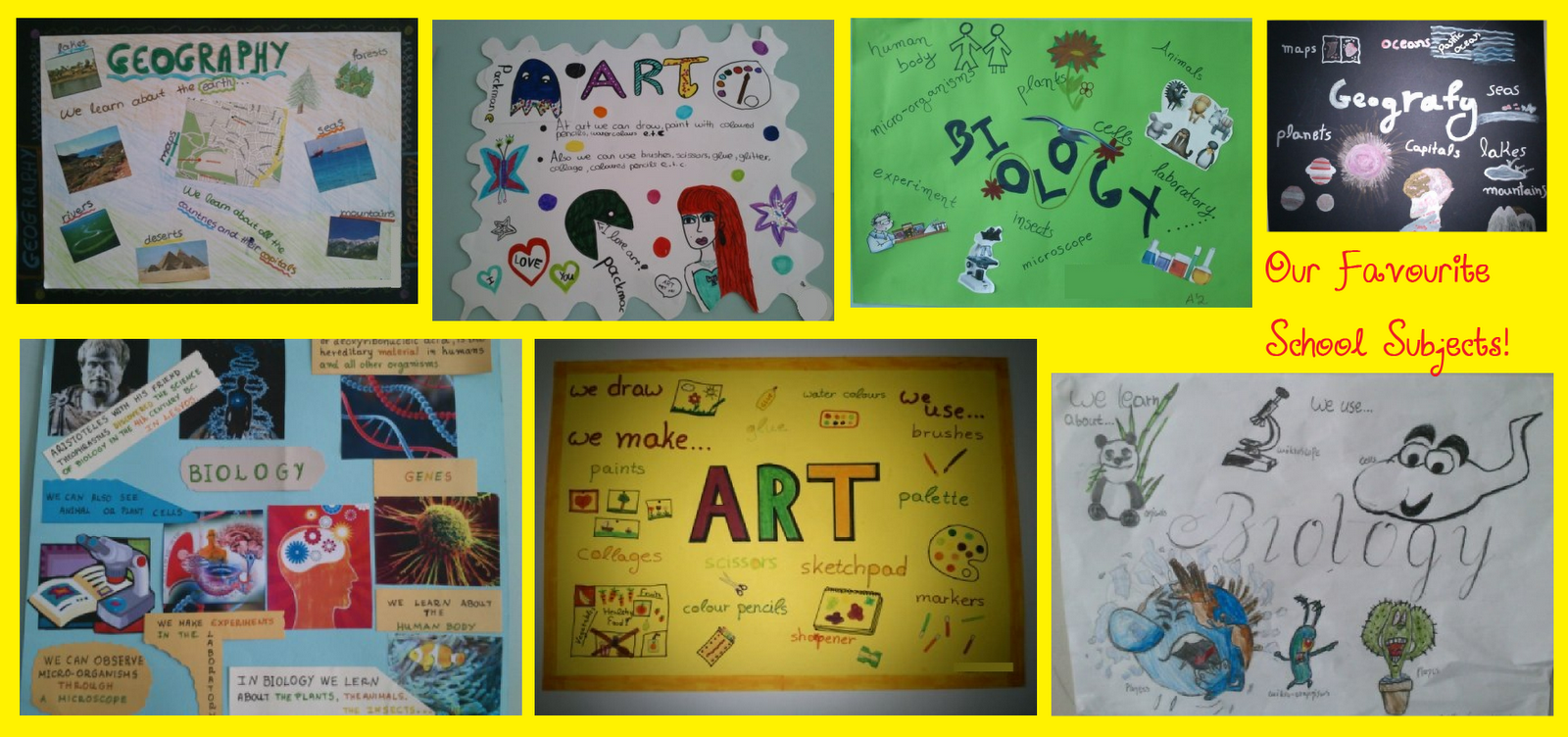 Oranges & Lemons: 2012-13 school subjects project