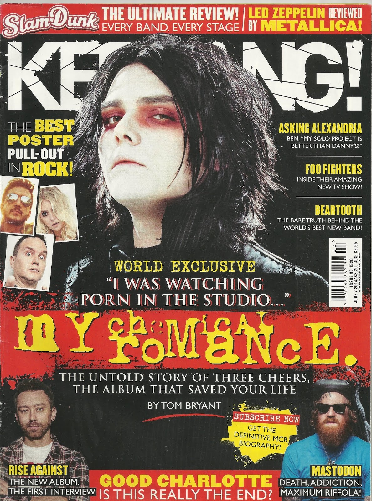 Gallons of the Stuff - A Collection of MCR Magazine Scans