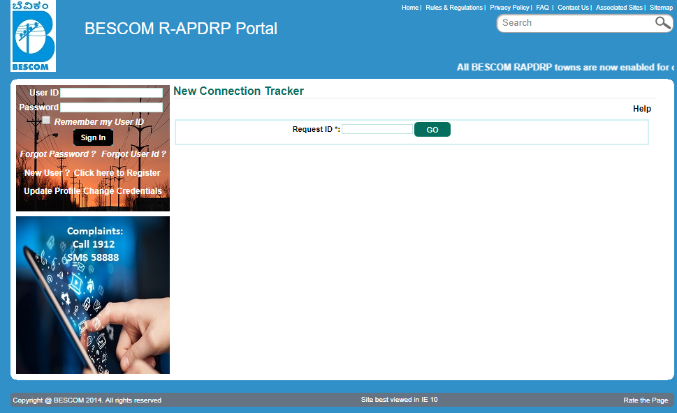 How to Apply for New Electricity Connection Online on BESCOM