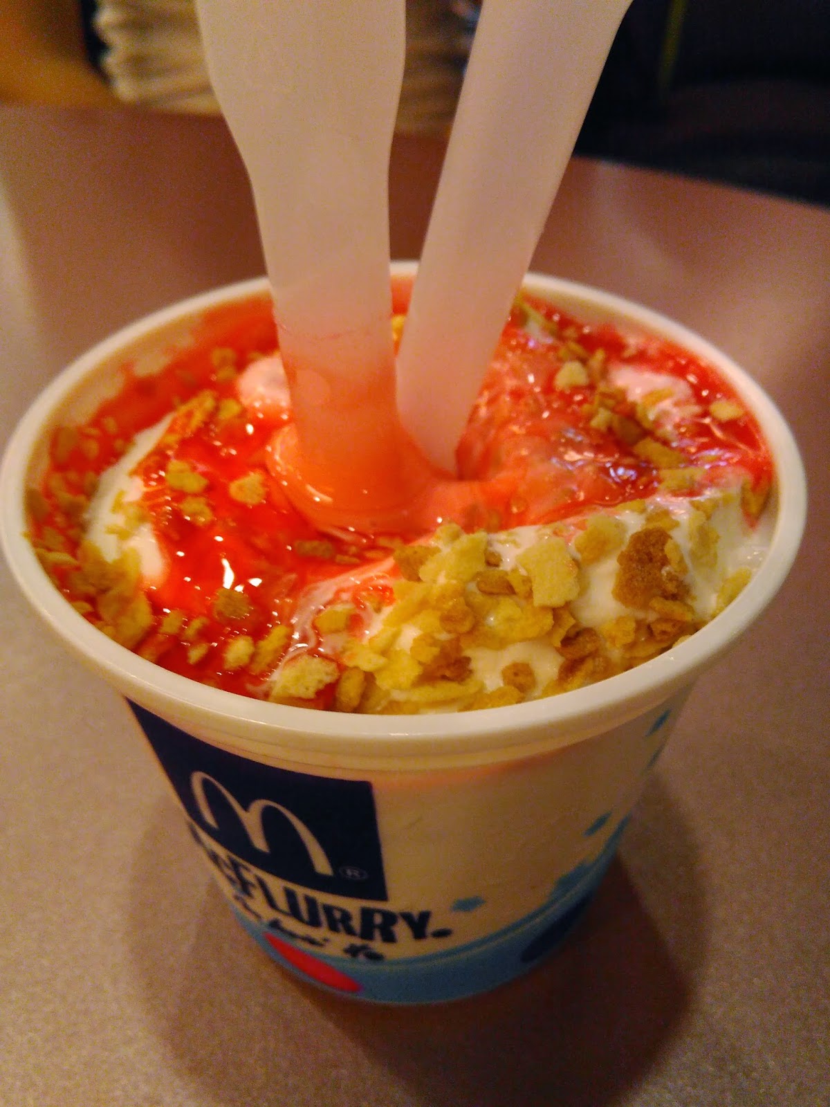 McDonald's Around the World: Fairy (Cotton Candy) Floss McFlurry ...