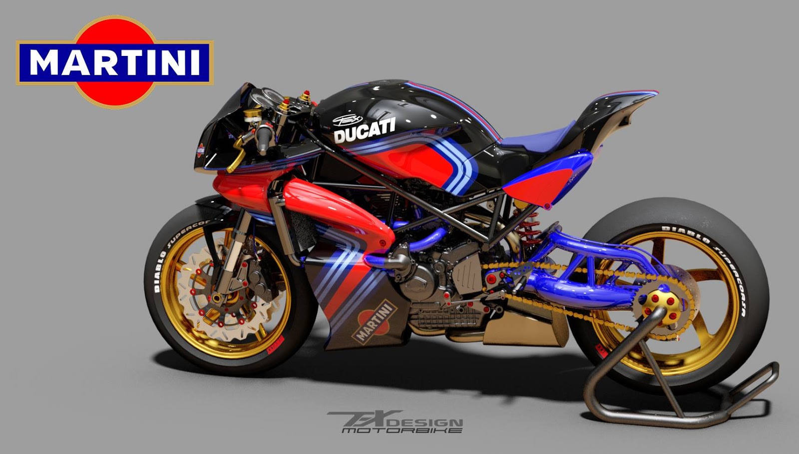 "MARTINI RACING" / Tex Motorbike Design
