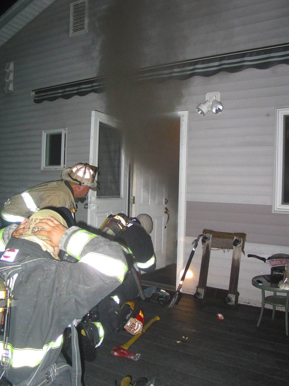 Into The Fire - A Firefighter's Blog: Basement fire in the house of a ...