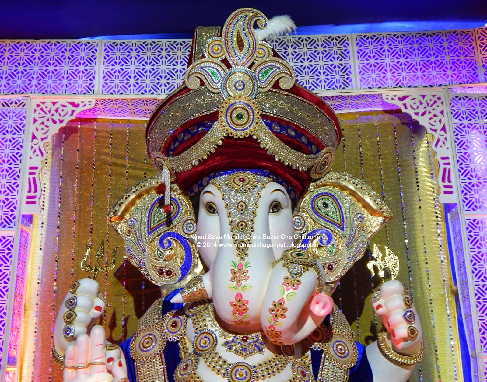 Mumbai Cha Ganpati: Ninad Seva Mandal-Chira Bazar Cha Chintamani