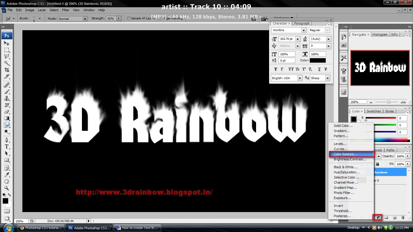 How To Create Fire Text Effect In Photoshop CS3 It Bangla how-to-create-fire-text-effect-in-photoshop-cs3-it-bangla