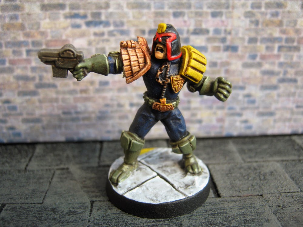 The Lead Will Walk The Earth: Judge Dredd Miniatures: Judges
