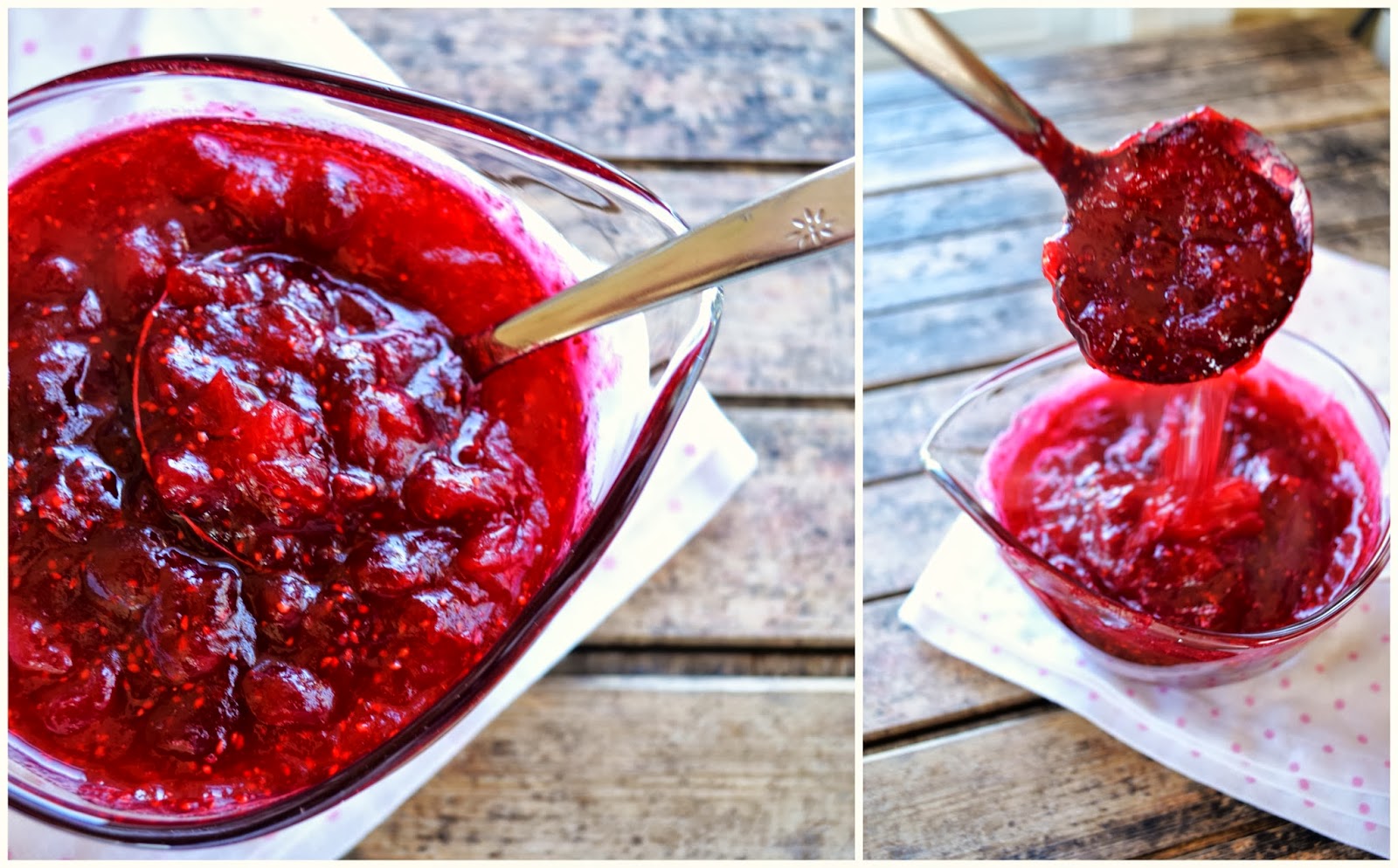 Crantini sauce (cranberry and vodka with a twist)