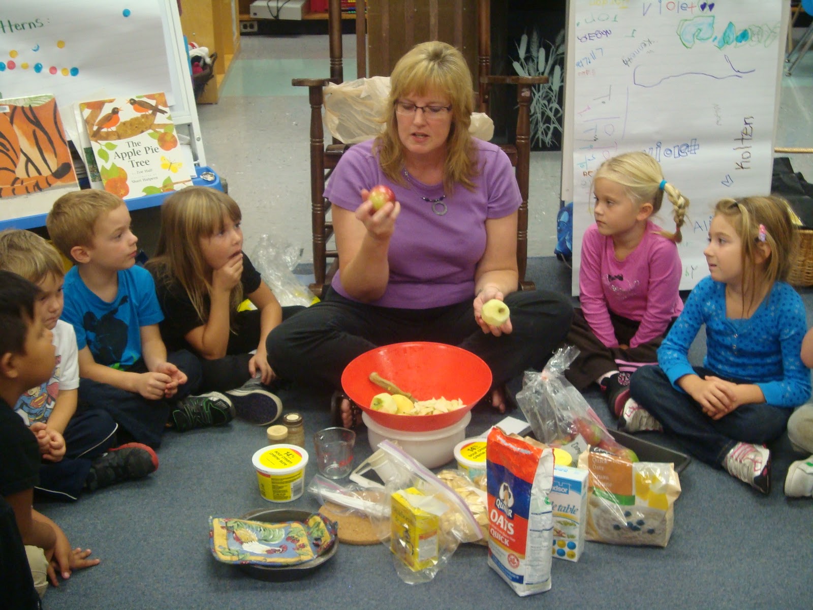 Joyful Learning in the Early Years: Making Apple Crumble