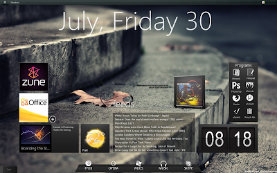 THE MODEST BLOG: RAINMETER